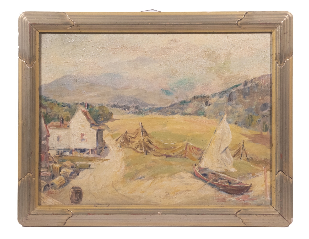 Frank Hendry | Sketch on Biard's Beach, Perce Mountain, Perce, Gaspe ...