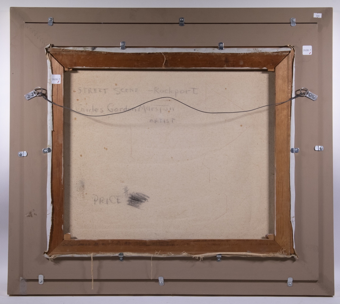 Charles Gordon Marston | Street Scene | MutualArt