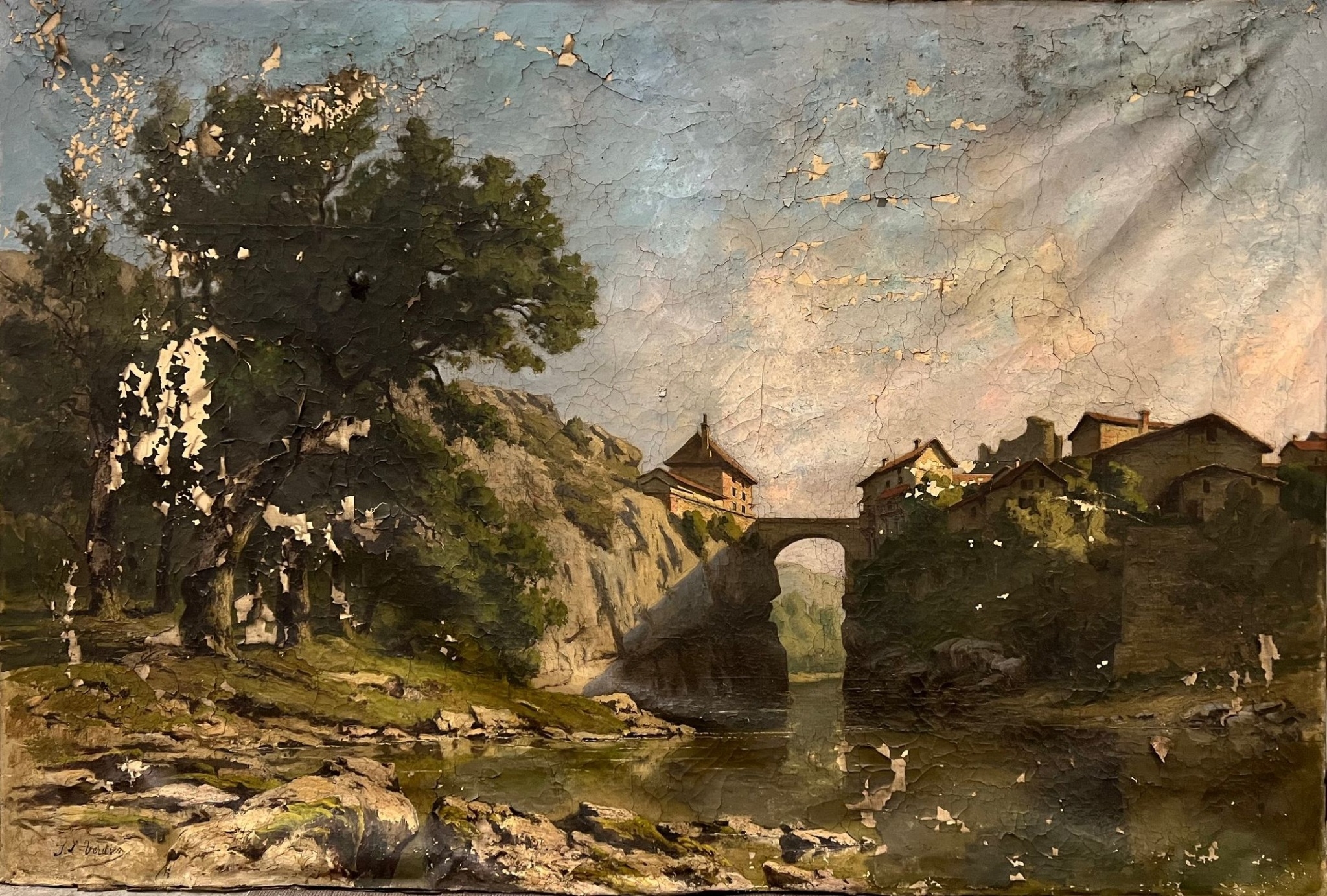 Jean-Louis Verdier | Paysage de montagne | MutualArt