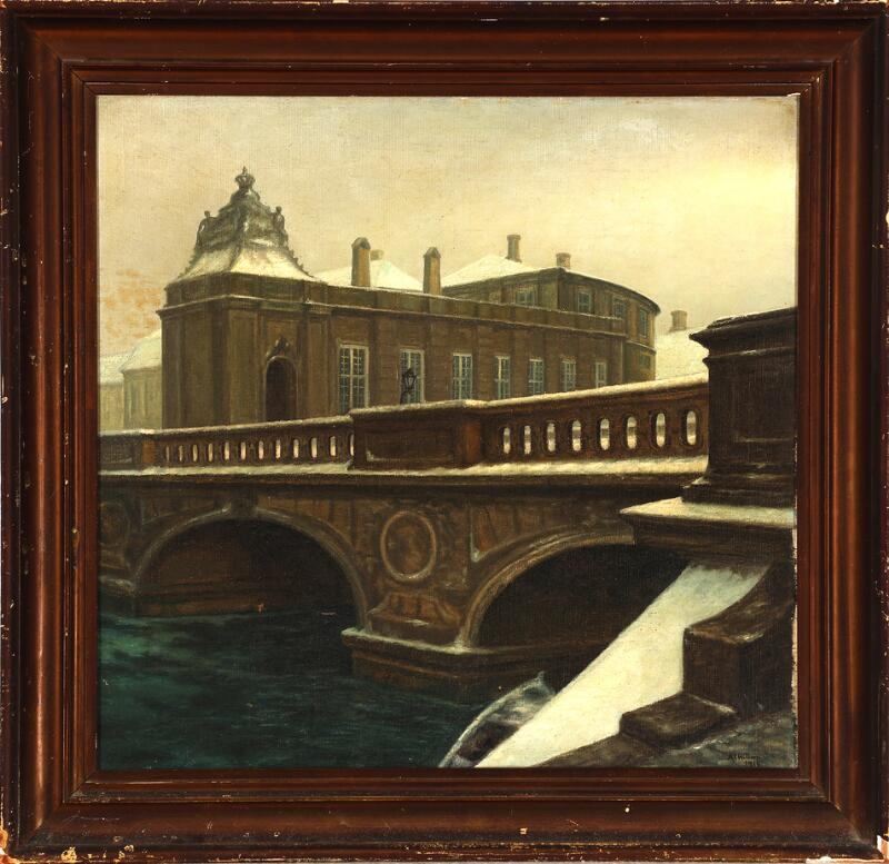 Lars Kliim | View from the Marmor Bridge (1916) | MutualArt