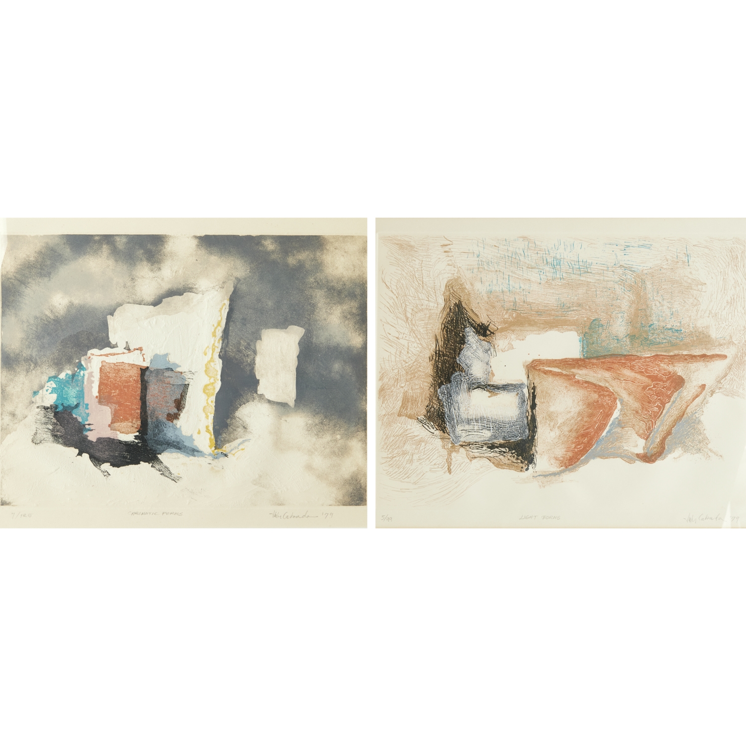 Javier Cabada | Chromatic Forms and Light Forms (1979) | MutualArt