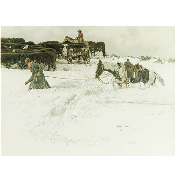 James Bama | The Drift on Skull Creek Pass (1991) | MutualArt