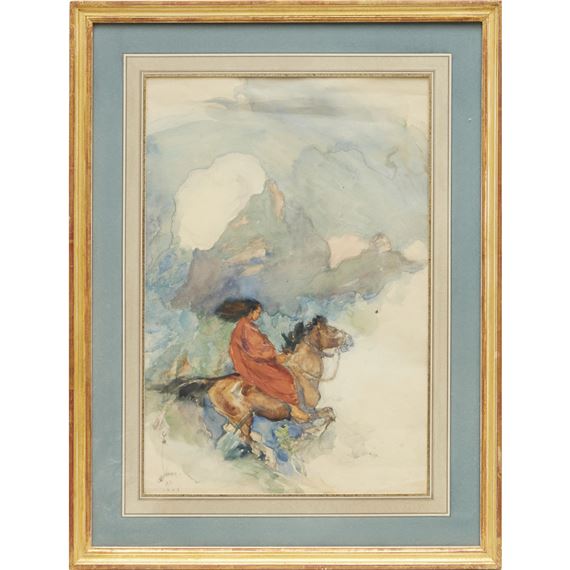 Charles Nicolas Sarka | Where Women Ride Like Men (1903) | MutualArt