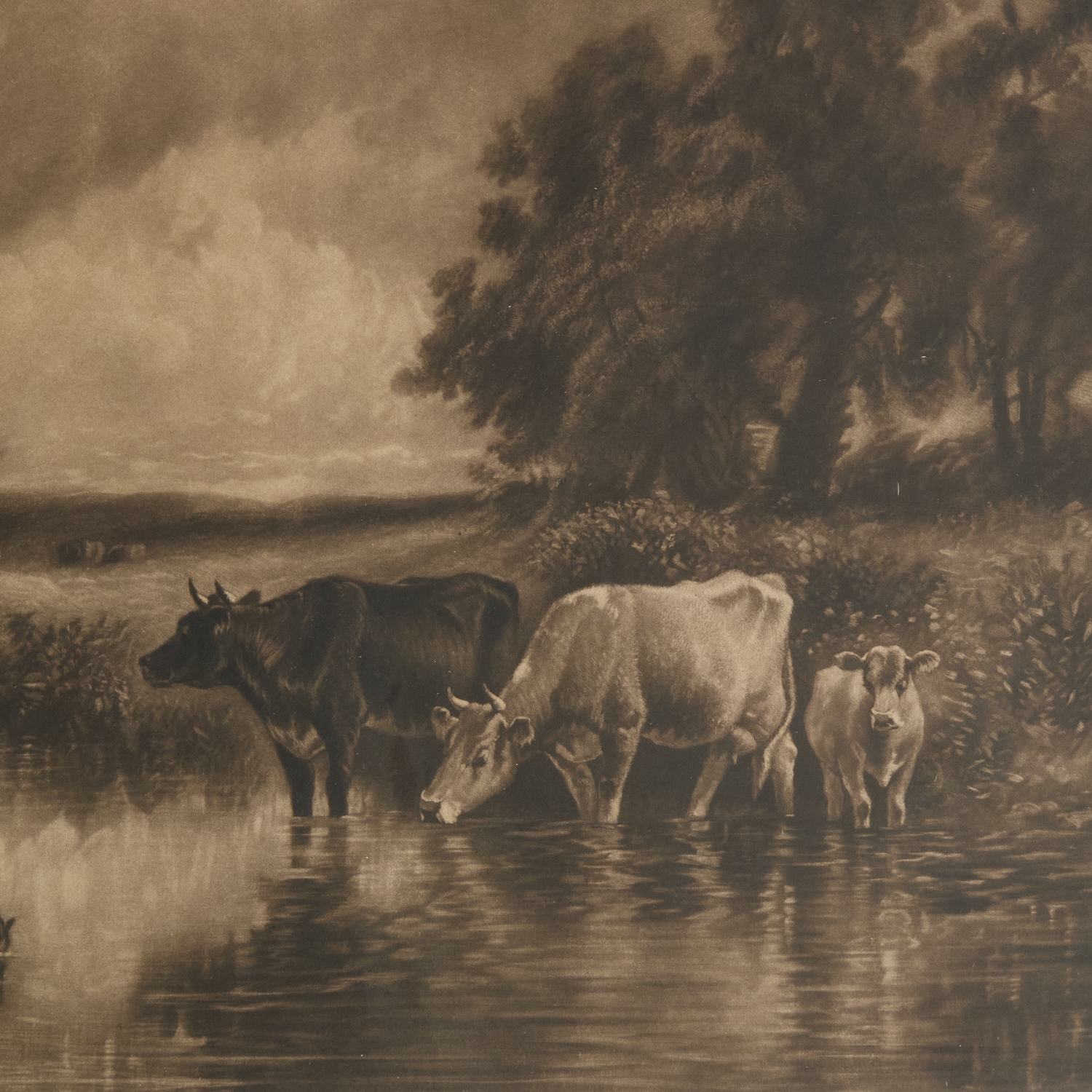 William M. Hart | Cows at pasture | MutualArt
