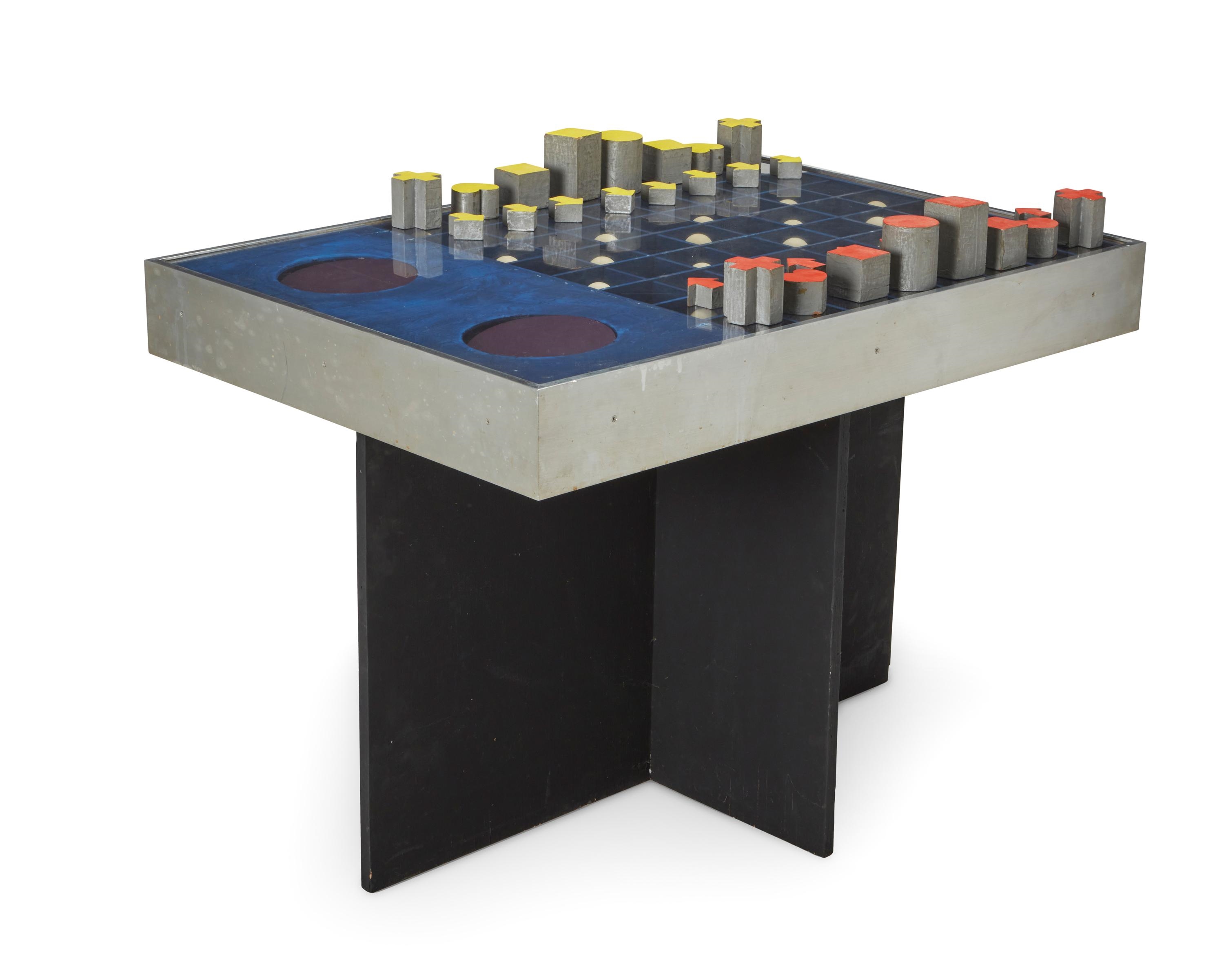 Bruno Munari | Modern chess game (Circa 1960) | MutualArt