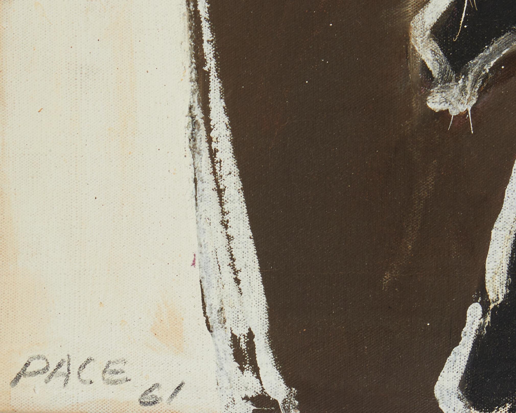 Stephen Pace | Woman with Black Cat, (1961) | MutualArt