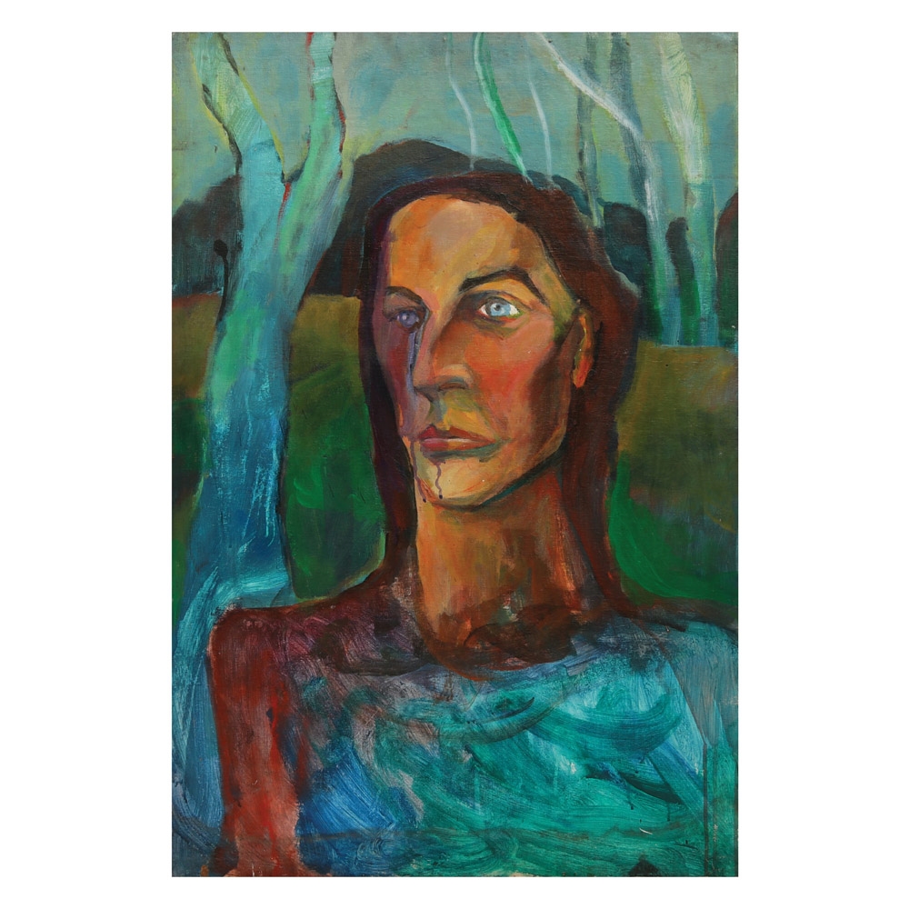 Onib Olmedo | Portrait of a Woman (Circa 1990s) | MutualArt