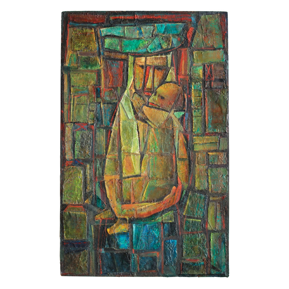 Vicente Manansala | Mother and Child (1976) | MutualArt