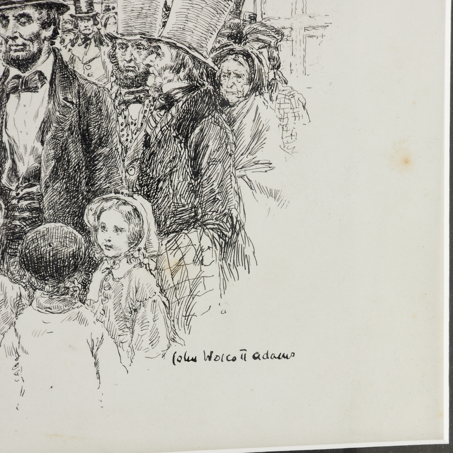 John Wolcott Adams | Lincoln illustration (1919) | MutualArt