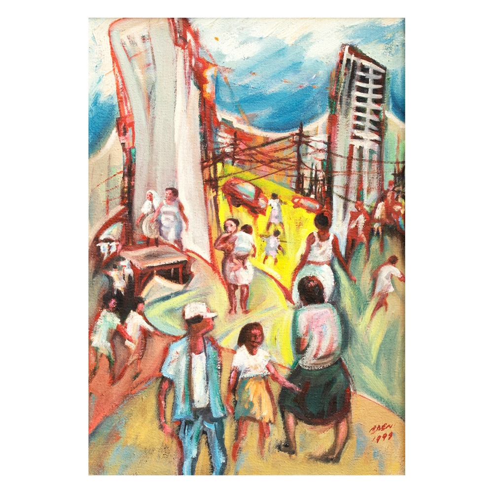 Pablo Baen Santos | Cityscape (1999) | MutualArt