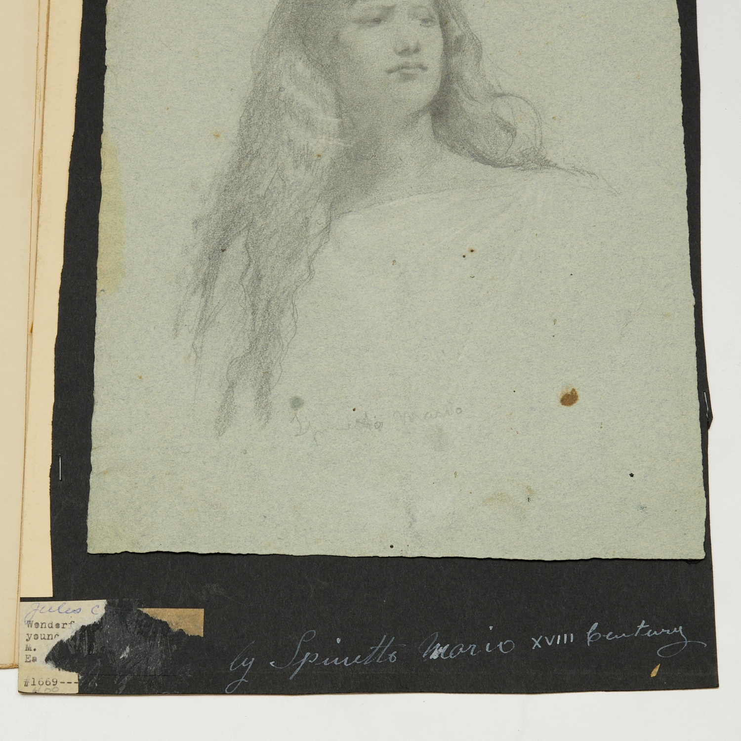 Mario Spinetti | Study of a Young Lady | MutualArt