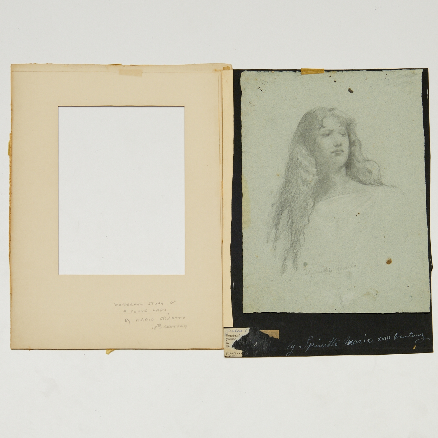 Mario Spinetti | Study of a Young Lady | MutualArt