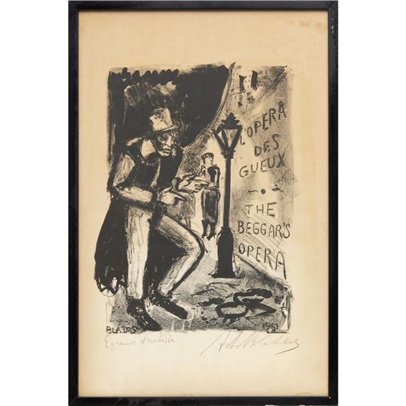 Arbit Blatas | The Beggar's Opera (1961) | MutualArt