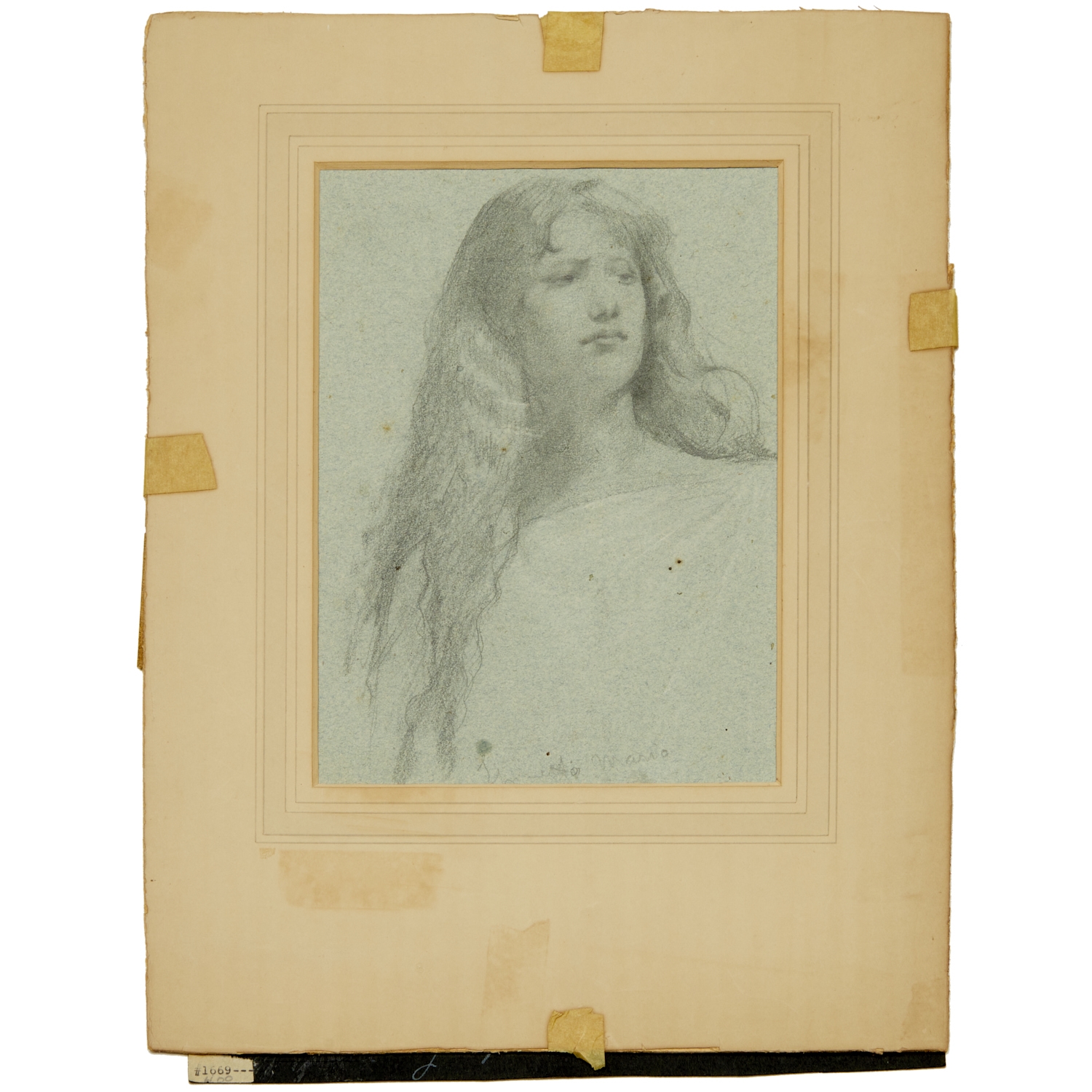 Mario Spinetti | Study of a Young Lady | MutualArt