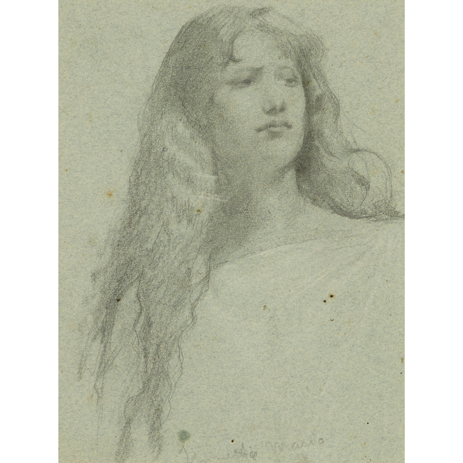 Mario Spinetti | Study of a Young Lady | MutualArt