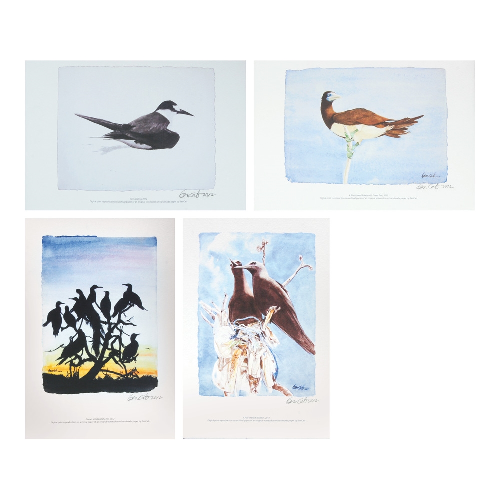 Ben Cabrera | Four Birds of Tubbataha (2012) | MutualArt