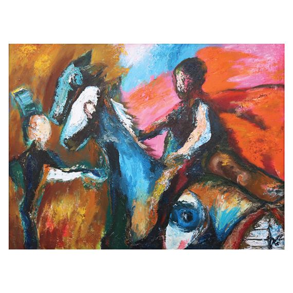 Ivan Acuña | Horseman | MutualArt
