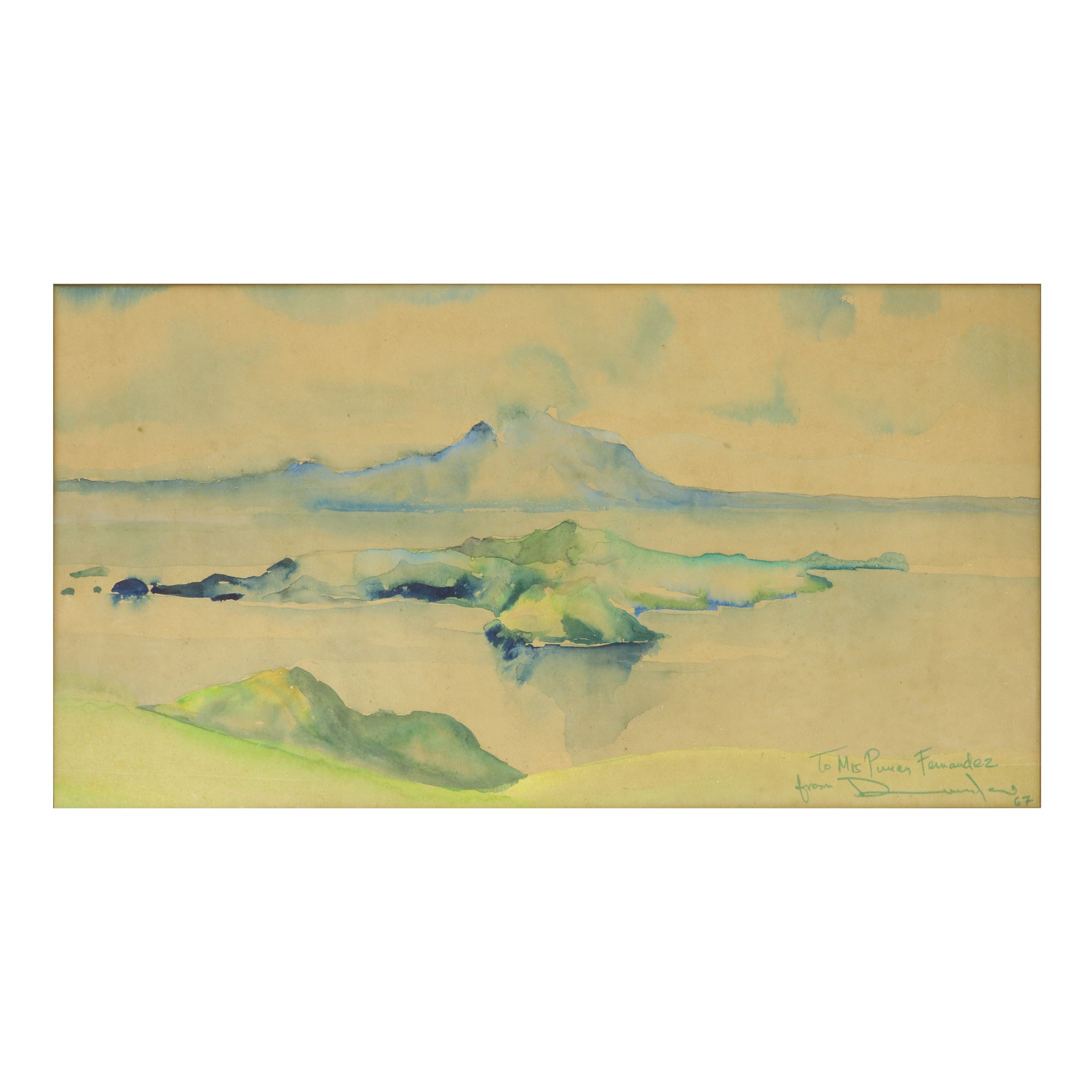 Antonio Dumlao | Landscape (1962) | MutualArt