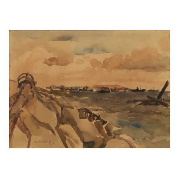 Vicente Manansala | Corregidor (1946) | MutualArt