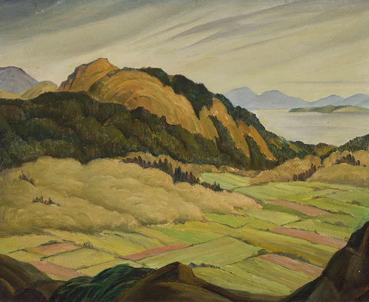 William Percival Weston | Mt. Douglas from Tolmie (Circa 1940) | MutualArt