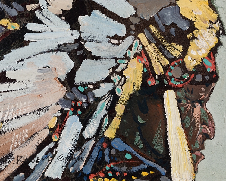 Robert Genn | Old Chief (1969) | MutualArt