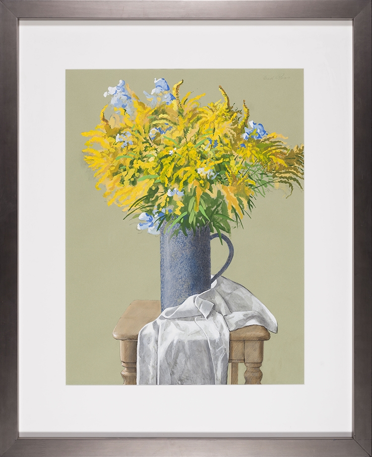 Fred Ross | Still Life with Goldenrod | MutualArt