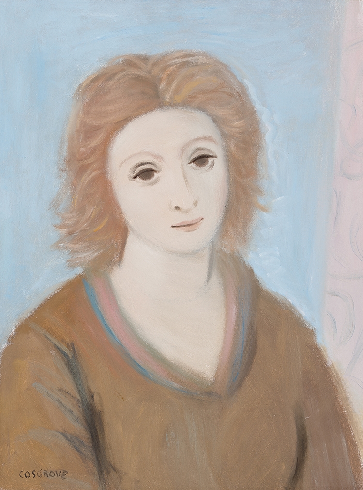 Stanley Cosgrove | Portrait de femme | MutualArt