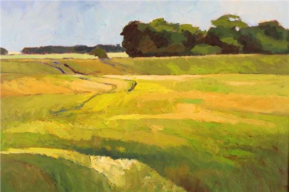 David Britton | Barley Field Near Saxmundham | MutualArt