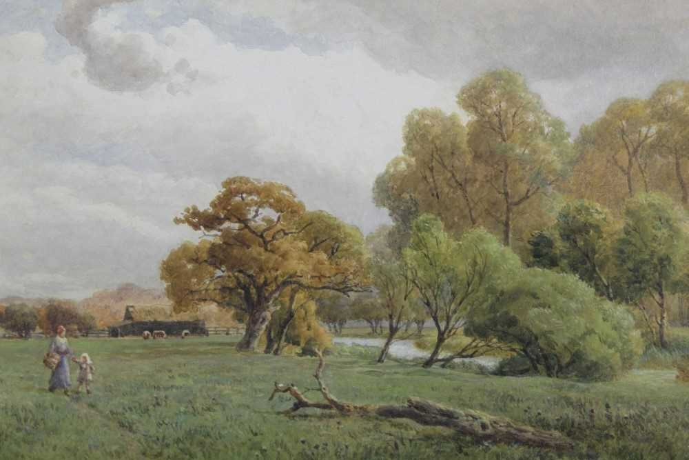 Thomas Pyne | The Meadows At Dedham, (1909) | MutualArt