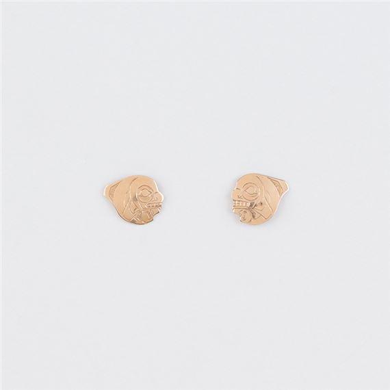 Phil Janze | Killer Whale Stud Earrings (1973) | MutualArt