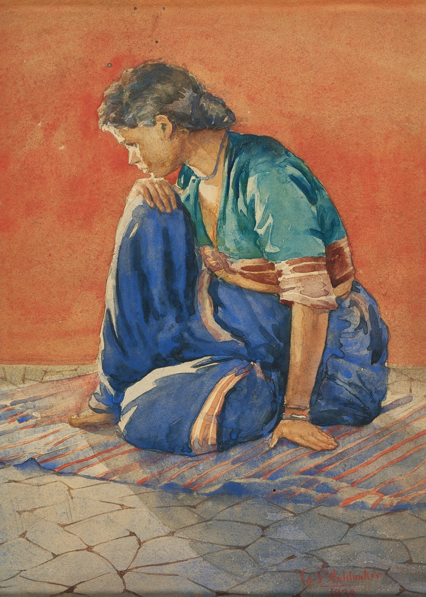 Gajanan Savlaram Haldankar | Study of A Woman (1930) | MutualArt
