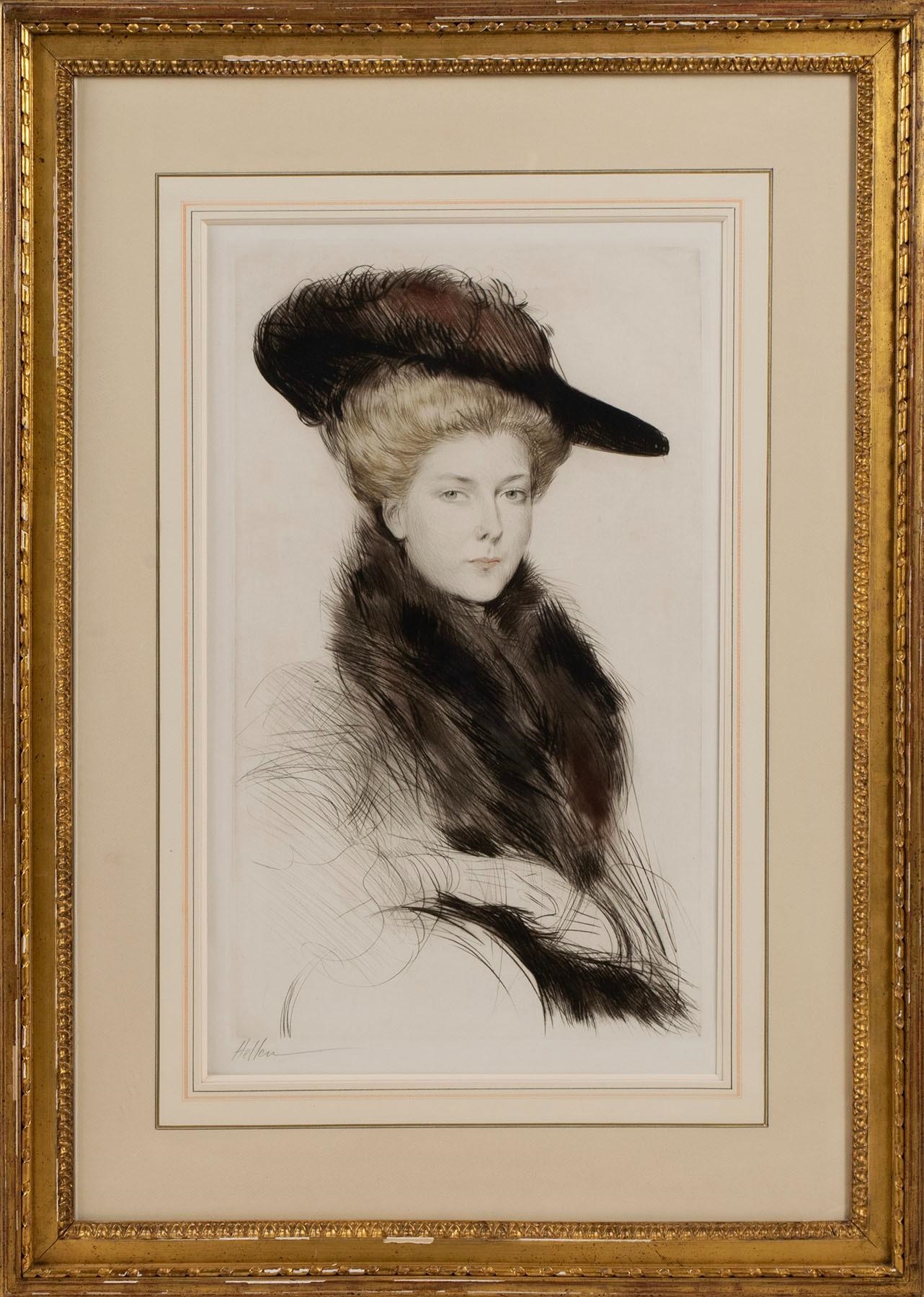 Paul César Helleu | The quarter-length portrait depicting a blonde ...