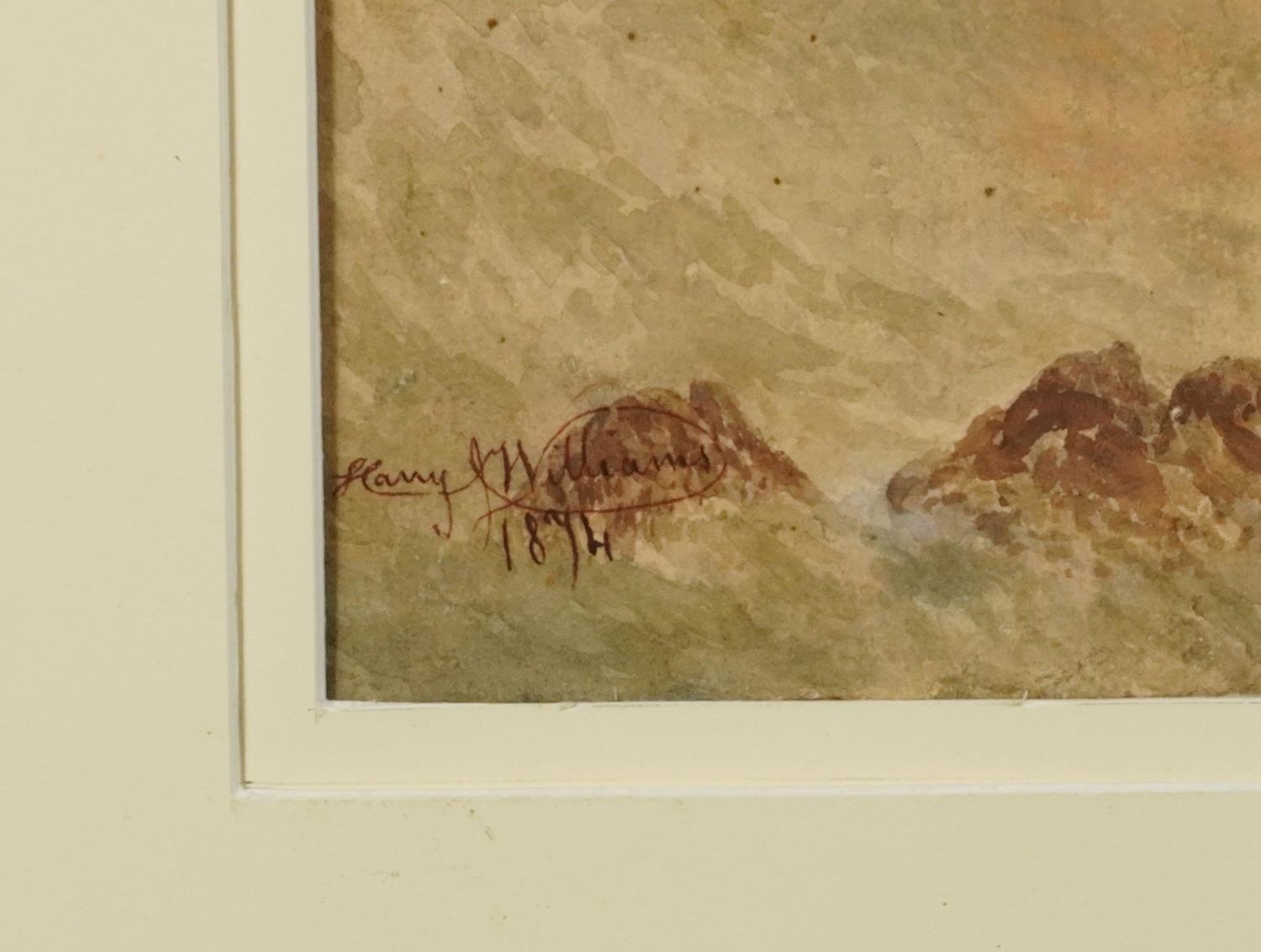 Harry Williams | Rocky coastal scene with shipwreck (19th Century ...