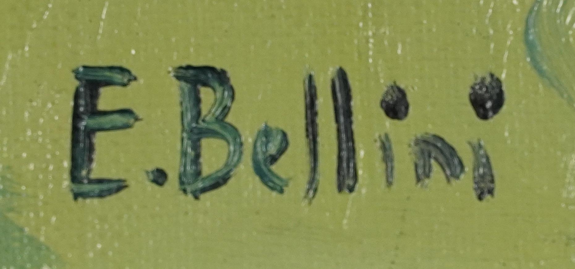 Emmanuel Bellini | Street scene with horse and carriage | MutualArt