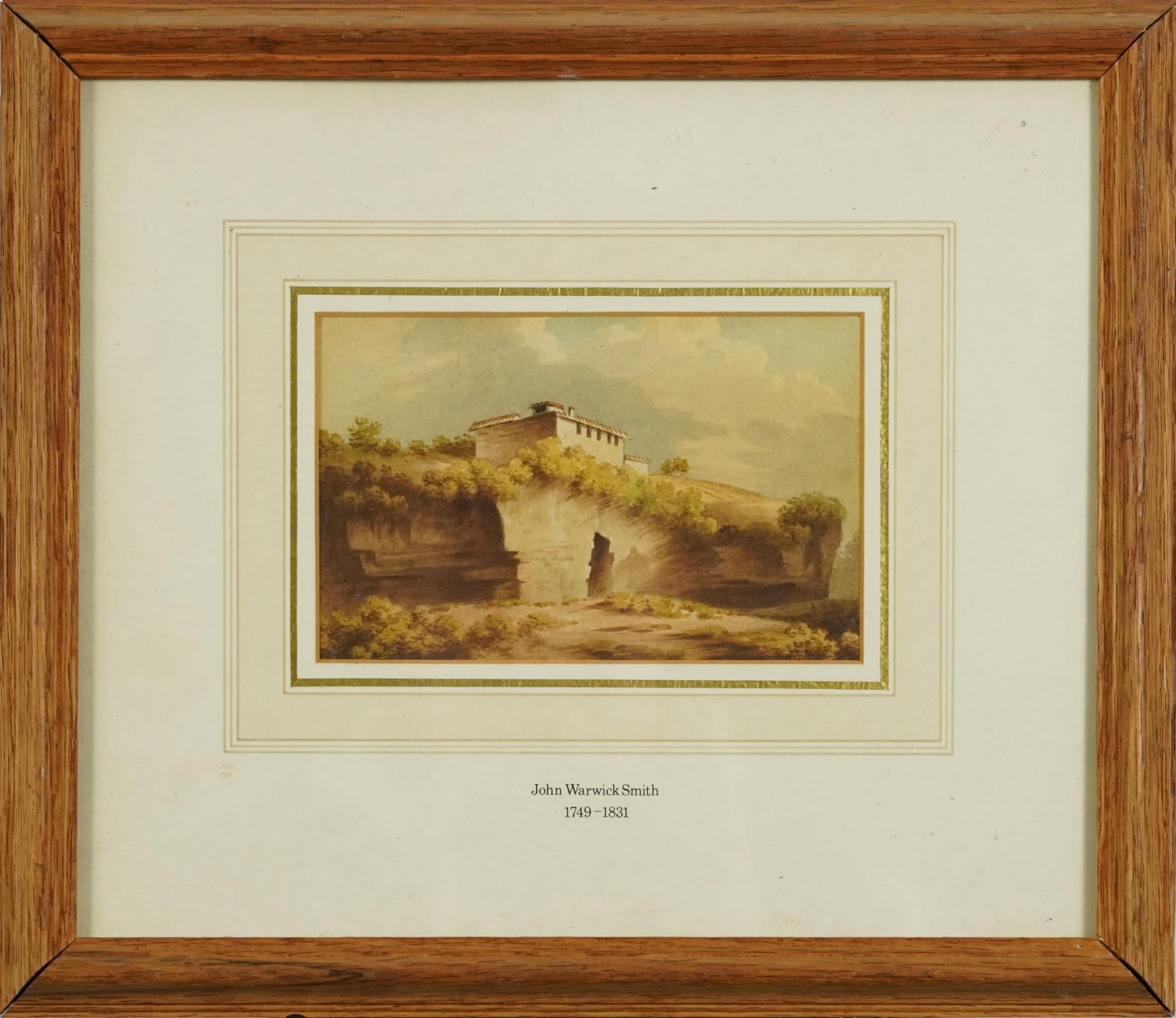 John Warwick Smith | Continental landscape with villa (18th Century 19th Century) | MutualArt