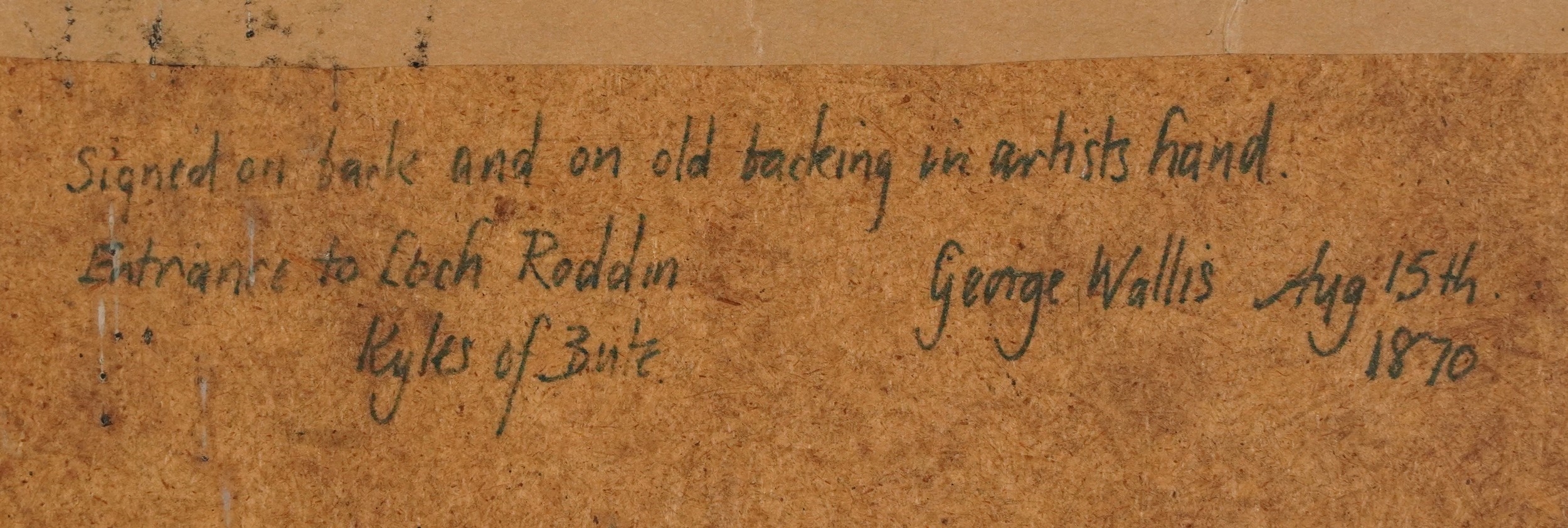 George Wallis | Entrance to Loch Roddin (19th Century) | MutualArt