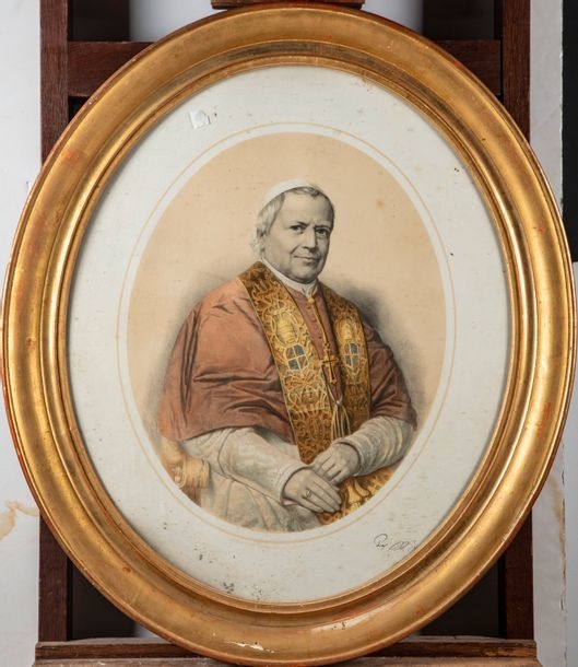 Jean Baptiste Adolphe Lafosse | Probable portrait of pope Pius IX ...