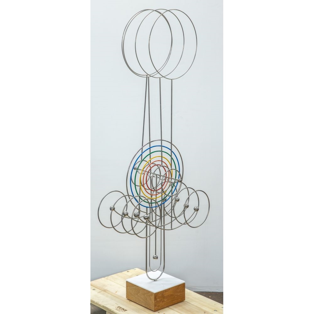 Joseph Burlini | Kinetic Rainbow Sculpture (1983) | MutualArt