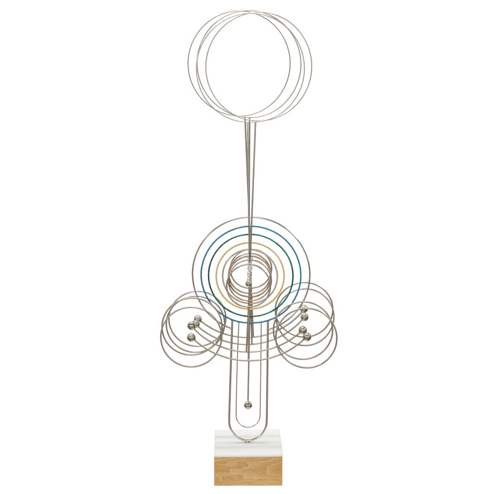 Joseph Burlini | Kinetic Rainbow Sculpture (1983) | MutualArt