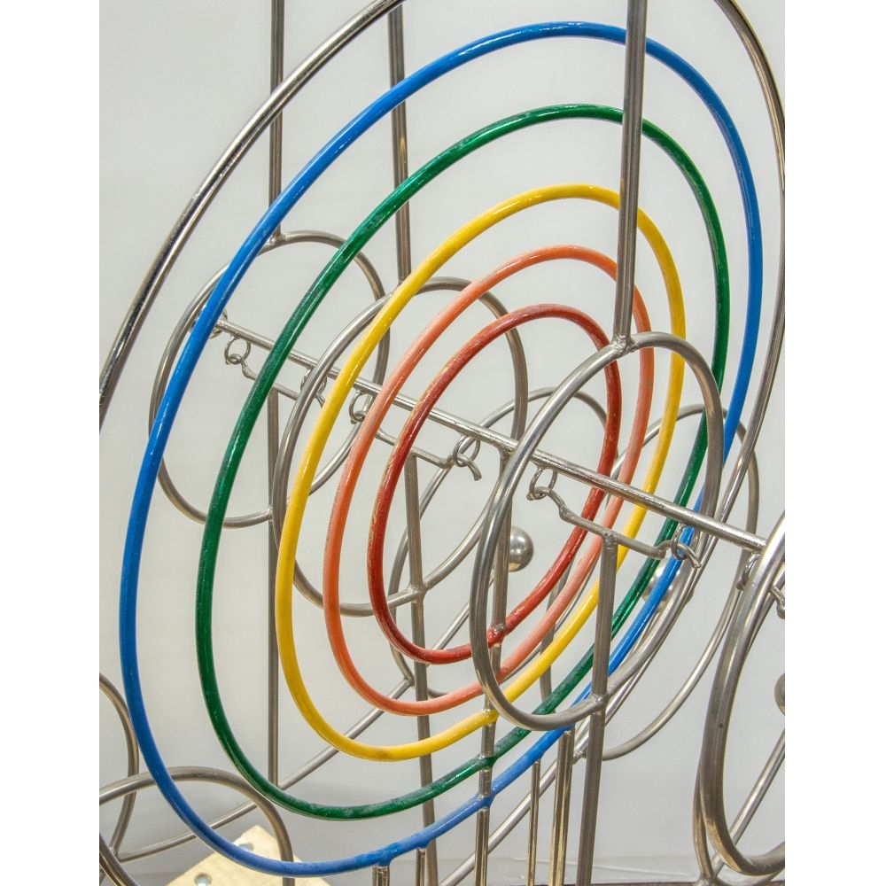 Joseph Burlini | Kinetic Rainbow Sculpture (1983) | MutualArt