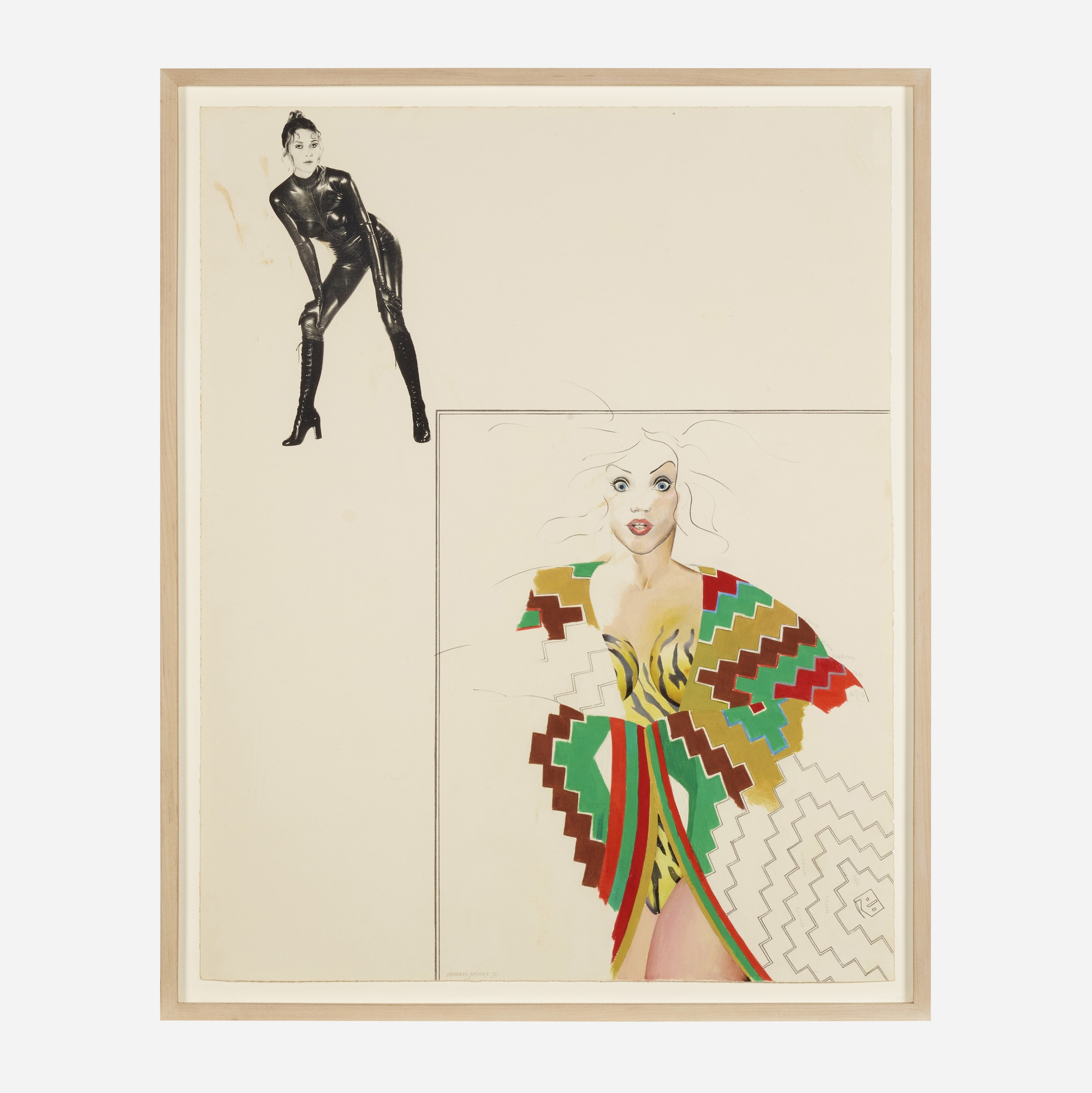 Allen Jones | Untitled (1971) | MutualArt