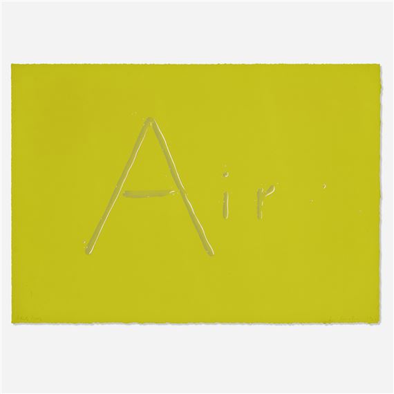 Ed Ruscha | Eye (1969) | MutualArt