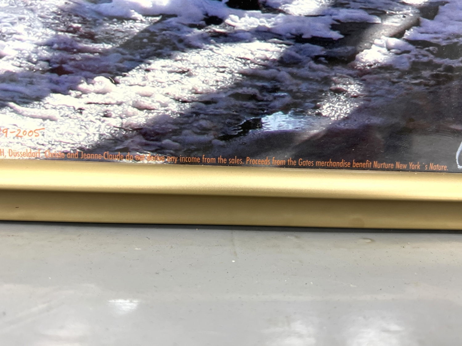 Christo | Signed Christo and Jeanne-Claude Poster. The gates | MutualArt