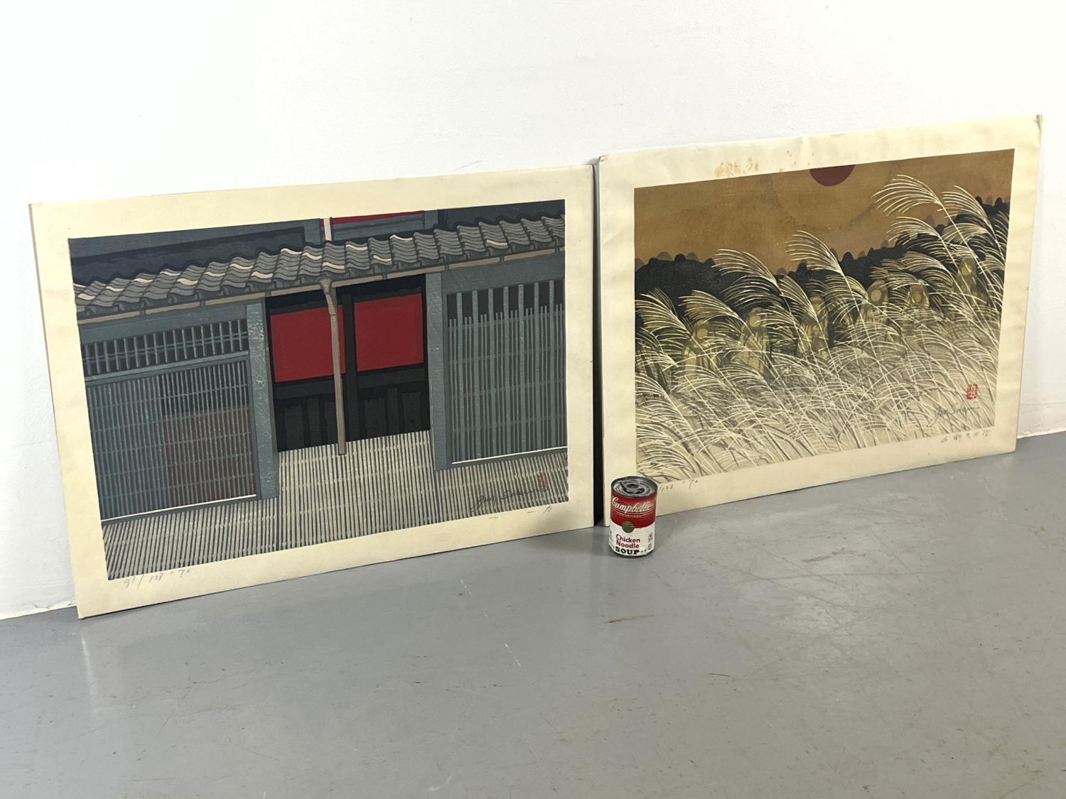 Jun'ichirô Sekino | 2pc JUNICHIRO SEKINO Japanese Woodblock Prints ...