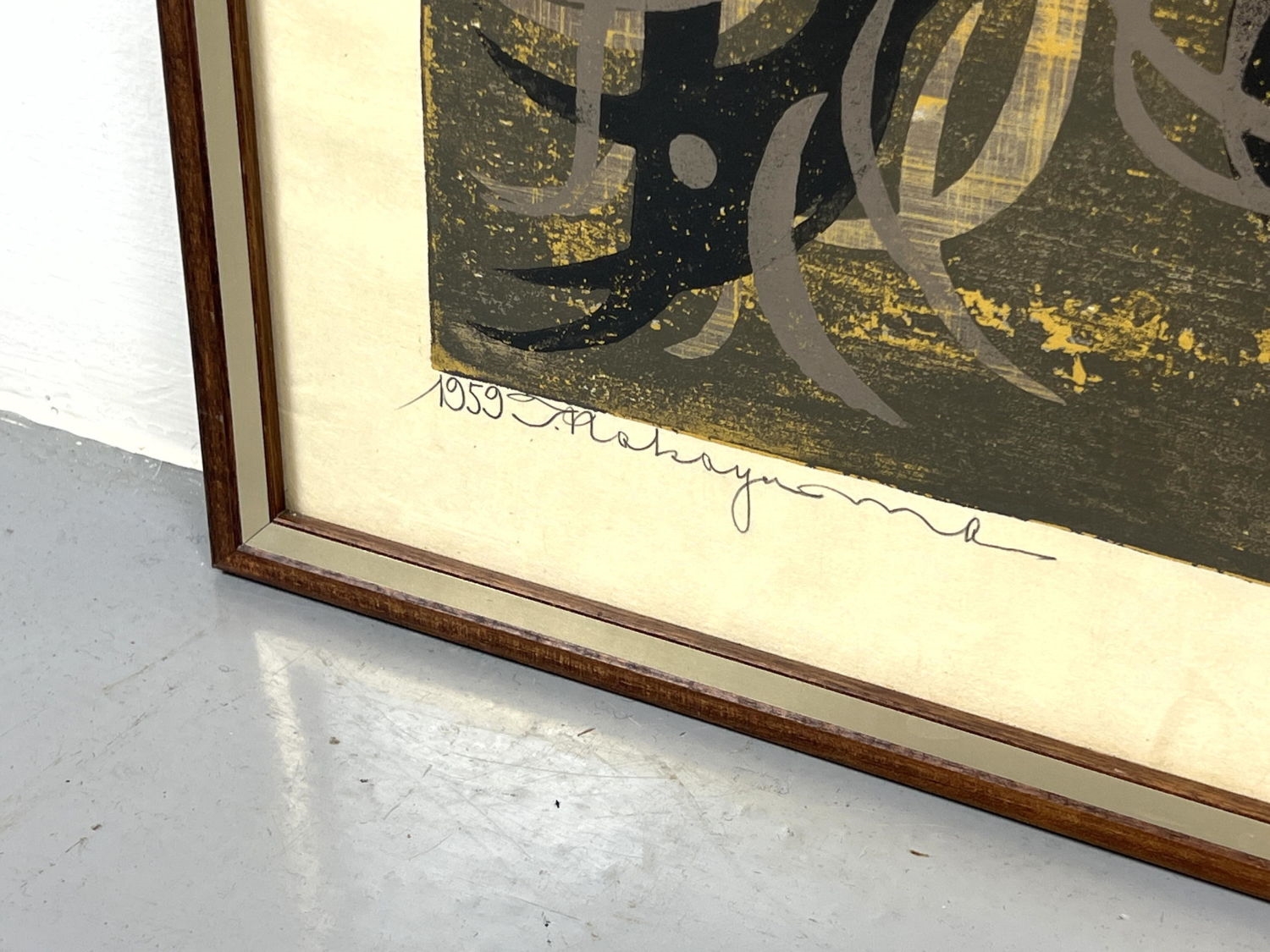 Tadashi Nakayama | 1959 TADASHI NAKAYAMA Tree and Berry Japanese Print ...