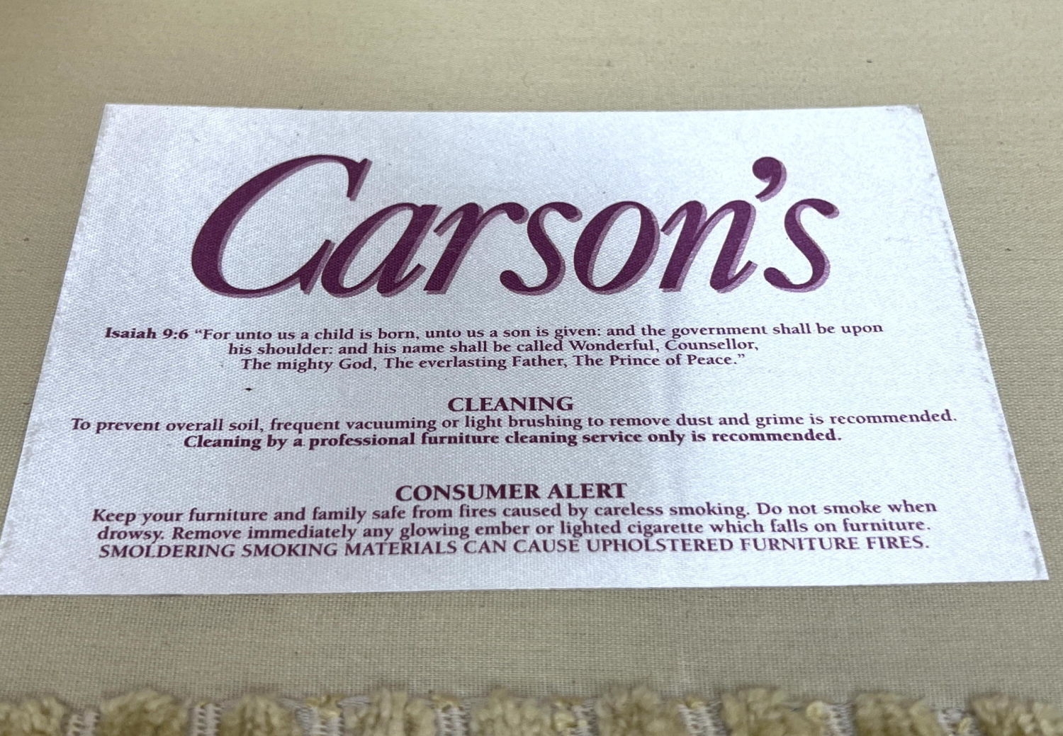 Vladimir Kagan | Vladimir KAGAN Style 3 Section Curved Sofa. Carson's ...