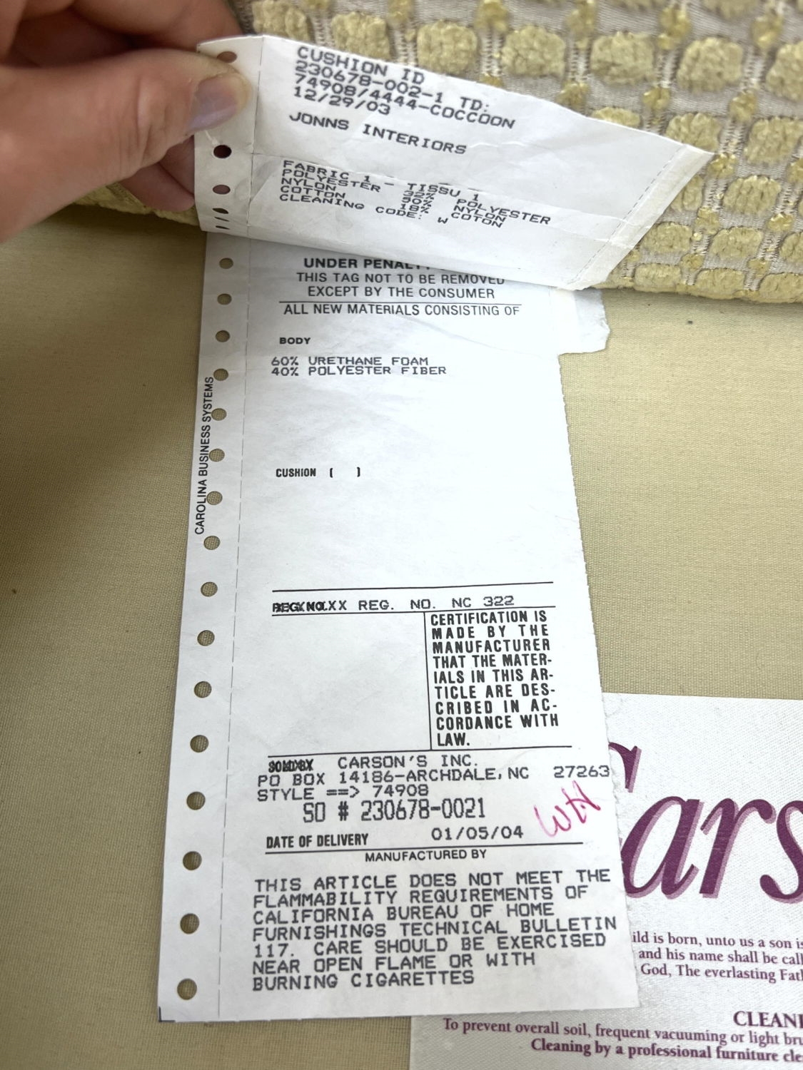 Vladimir Kagan | Vladimir KAGAN Style 3 Section Curved Sofa. Carson's ...