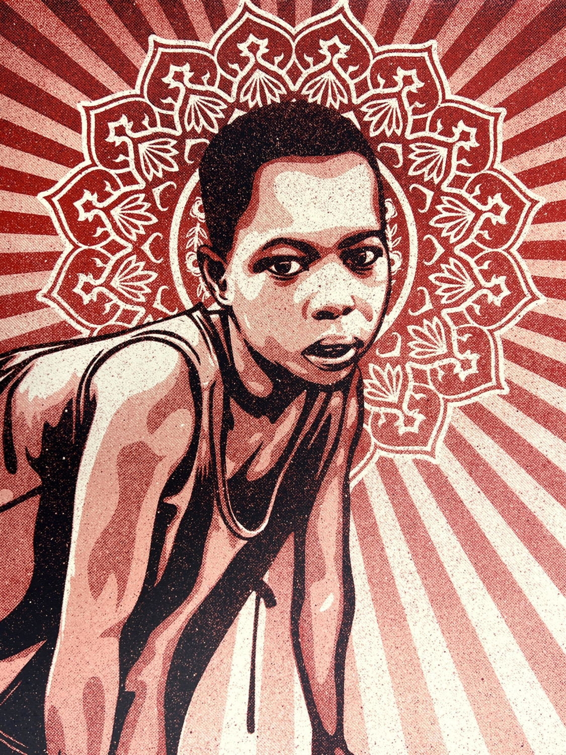 Shepard Fairey | Shepard Fairey, Yellow Cans Art Print . Signed '09 7/ ...
