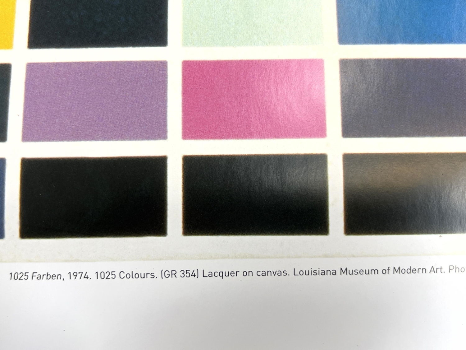 Gerhard Richter | Gehard Richter color chart offset poster. | MutualArt