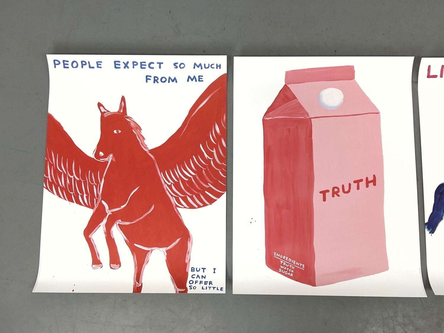 David Shrigley | David Shrigley SHRIG SHOP Posters. Unframed. Prints of ...